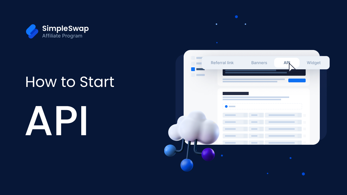 SimpleSwap Affiliate Program | Affiliate Tools | API